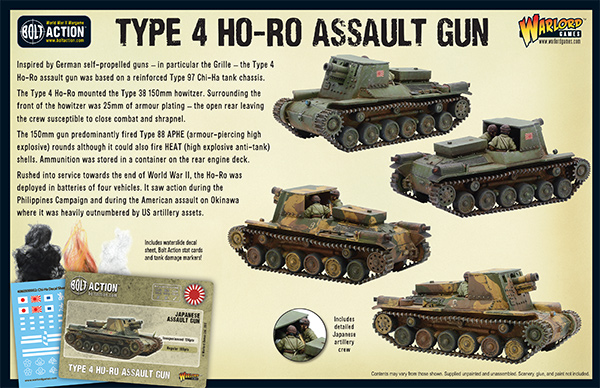 Michigan Toy Soldier Company : Warlord Games - Japanese Type 4 Ho-Ro ...