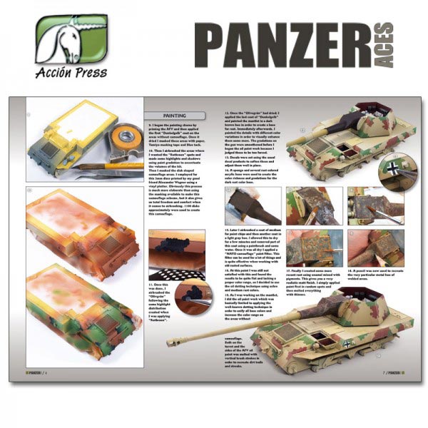 Michigan Toy Soldier Company : Panzer Aces Magazine - Accion Press ...