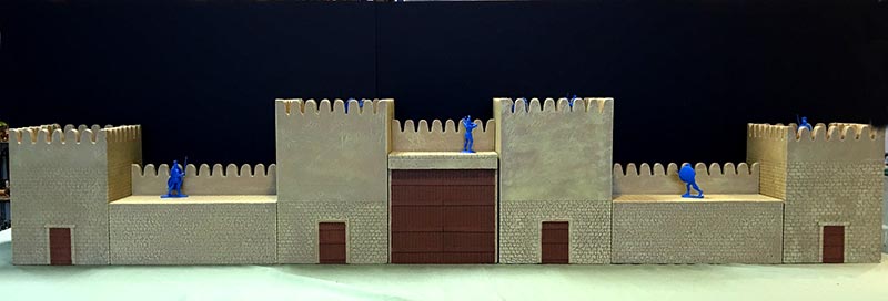 Michigan Toy Soldier Company : LOD Enterprises - Fortifications of Troy Set